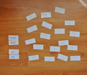 Adjektive lernen – Übungen und Arbeitsblatt – Deutsch mit Karten